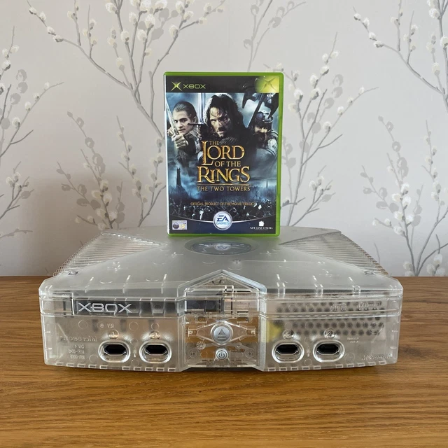 MICROSOFT XBOX CONSOLE Original Crystal CONSOLE ONLY £30.00 - PicClick UK