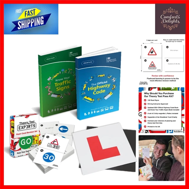 ULTIMATE UK DRIVING Revision Set: 2025 Highway Code, 128 Flash Cards ...