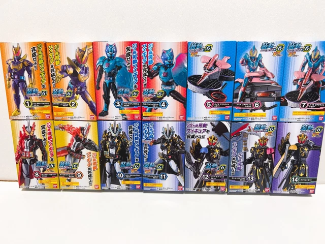 MASKED KAMEN RIDER Revice So-do By Wave 6 set completo 14 SCATOLA NUOVA ...