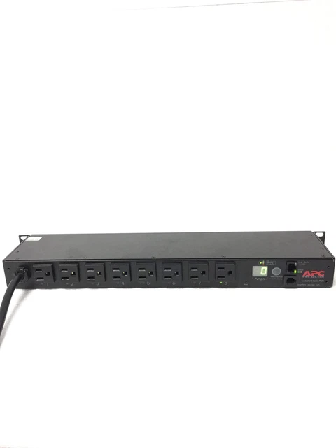 APC AP7900 SWITCHED Rack Pdu 8 Outlet Power Distribution Unit, FREE ...