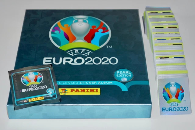 PANINI EURO 2020 Swiss PEARL edition full set 1-678 + HARDCOVER album ...