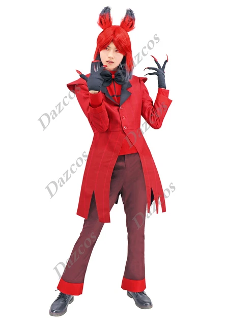DAZCOS ALASTOR COSPLAY Costume Jacket Outfits with Tie and Gloves £64. ...
