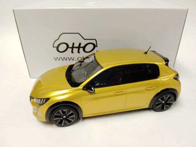 PEUGEOT 208 GT Line Faro Yellow 2013 Ottomobile Ot930 1:18 Jaune Resine ...