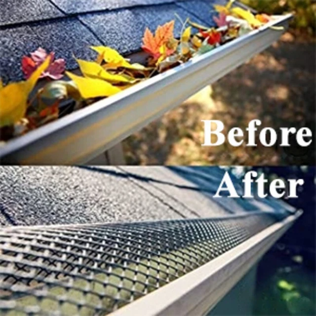 Gutter Mesh Lizzy Gutter Guard Mesh Roll 2M X 160MM | Covers Debris ...