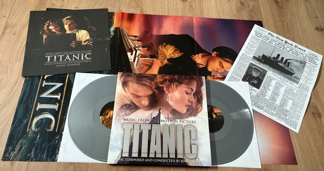 TITANIC BY JAMES HORNER - Motion Picture Soundtrack *2LP* SILVER DELUXE VINYL EUR 139,99 ...