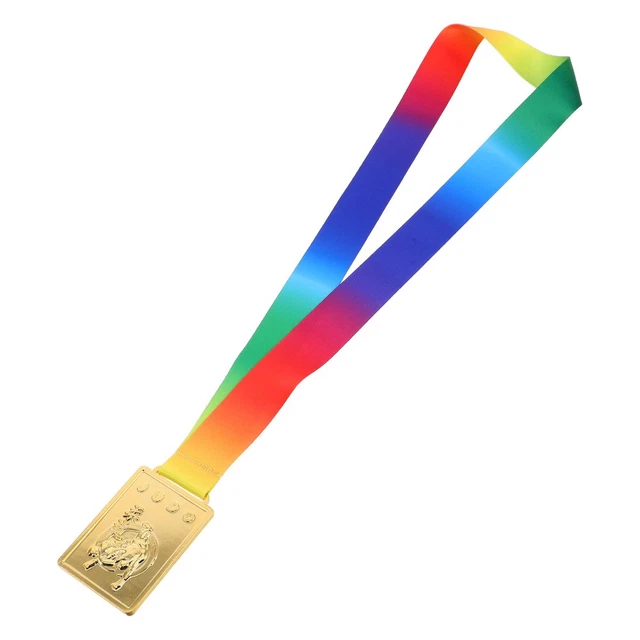 AWARD MEDALS PARTY Favors Memorial Gold Silver Bronze Training ...