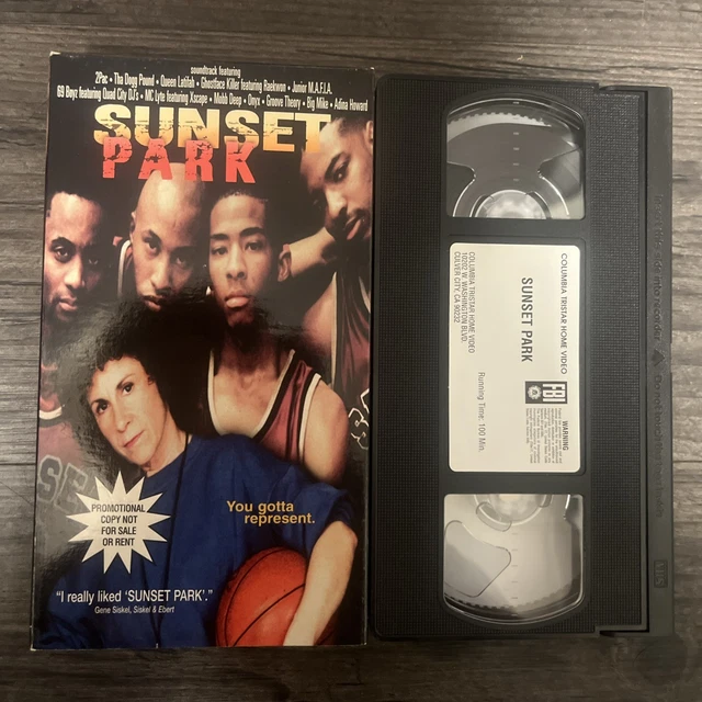 SUNSET PARK VHS - Tri Star Jersey Films 1996 / 2Pac, Queen Latifah ...