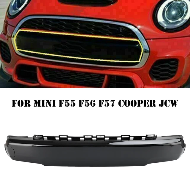 FRONT NUMBER PLATE Cover Black pour Mini F55 F56 F57 Cooper JCW ...