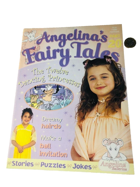 MAGAZINE ANGELINA'S FAIRY Tales Part 20 Angelina Ballerina Mouse ncb £5 ...