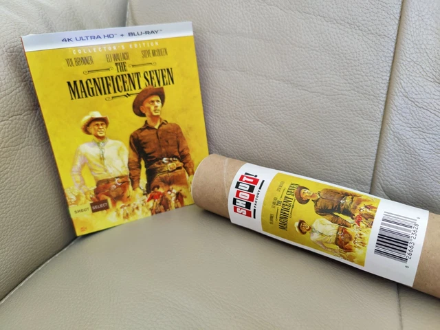 THE MAGNIFICENT SEPT (COLLECTOR Édition 4K Ultra HD + Blu-Ray + Oop EUR ...