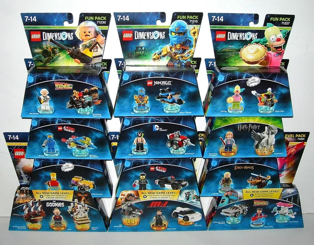LEGO DIMENSIONS FUN or Level Game Packs - Asst - NINMP £19.99 - PicClick UK