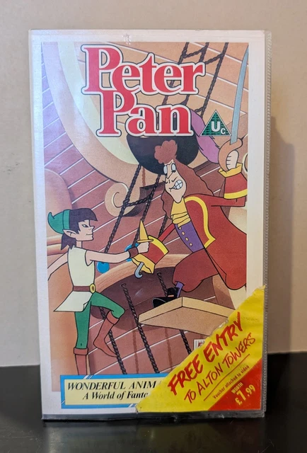 VHS - PETER Pan Animated Classics £3.50 - PicClick UK