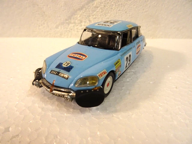 VEHICULE UNIVERSAL HOBBIES SB 1/43 CITROEN DS 23 Rallye Maroc 1973 S ...