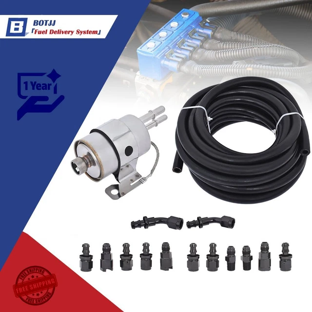 FIT FOR LS Conversion Fuel Filter Regulator Fuel Injection Line Install ...