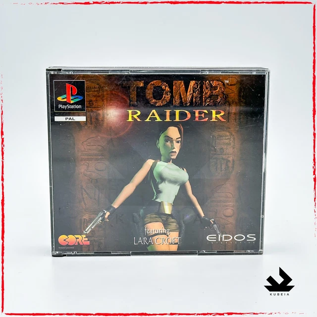 TOMB RAIDER BIG Box Originale + Manuale 🇬🇧 Eng 🔥 Sony Ps1 Playstation 1 ...