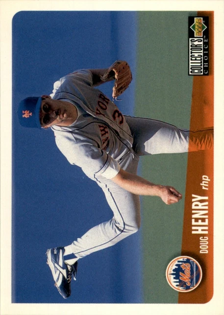 1996 COLLECTOR'S CHOICE MLB Doug Henry #627 EUR 1,10 - PicClick FR