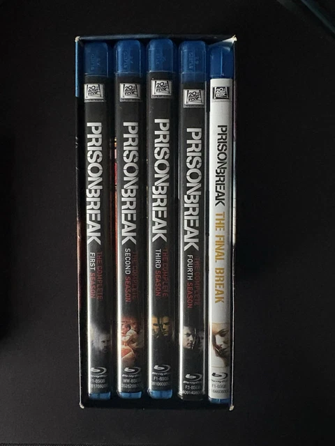 PRISON BREAK - Series 1-4 - Complete (Box-set) (Blu-ray, 2011) £37.10 ...