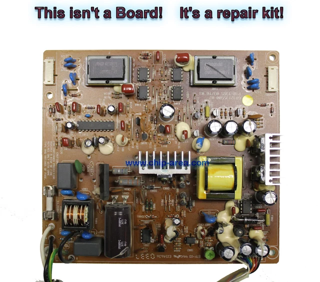 REPAIR KIT CAPACITORS For Power Supply PTB-1355 6832135500-02 For LCD ...