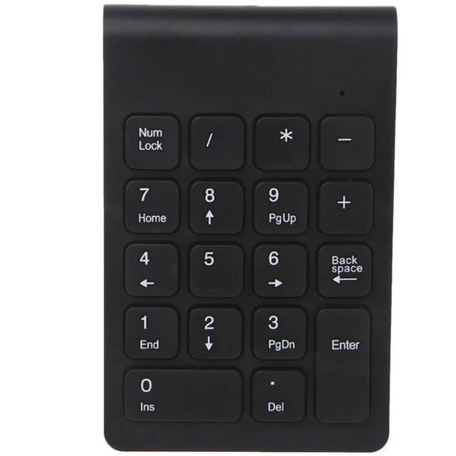 USB NUMBER PAD Financial Accounting Number Keyboard Computer External ...