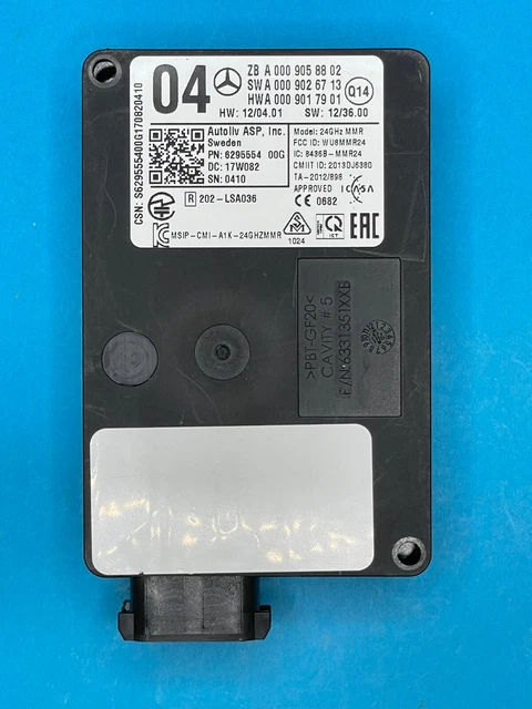 MERCEDES W212 W218 W205 W222 W207 Radarsensor für Distronic Totwinkel 0009058802 EUR 399,00 ...