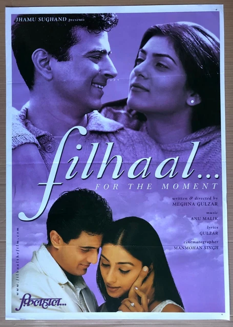 FILHAAL HINDI BOLLYWOOD Film Movie Poster £15.00 - PicClick UK