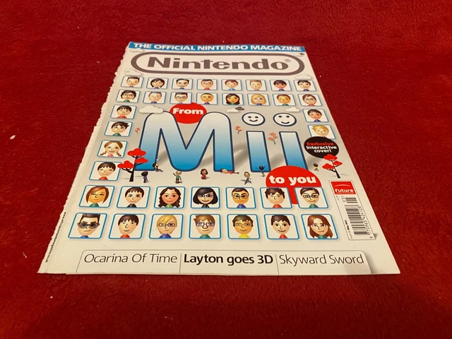 FRAMED NINTENDO MAGAZINE Cover Page 11X8 Mii EUR 24,86 - PicClick IT
