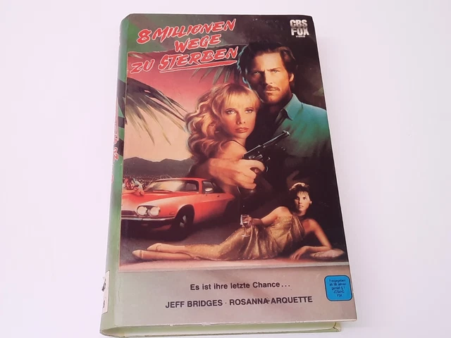 8 MILLIONEN WEGE zu Sterben VHS German PAL CBS Fox Video Hartbox Jeff ... 8 MILLIONEN WEGE zu Sterben VHS German PAL CBS Fox Video Hartbox Jeff ...