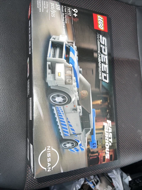 LEGO 76917 2 Fast 2 Furious Nissan Skyline GT-R (R34) NISB IN-HAND FAST ...