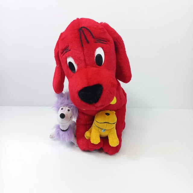 CLIFFORD THE BIG Red Dog & Friends T-Bone/Cleo Vintage 2002 £24.99 ...