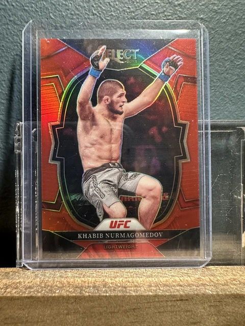 CARTA KHABIB NURMAGOMEDOV 2023 Panini Select UFC Red Holo /175 Card EUR ...