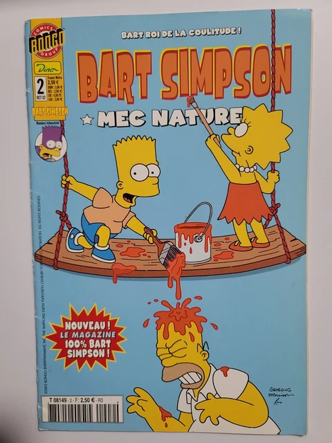 SIMPSONS COMIC PRESENTS Bart Simpson Comics Mec Nature #2 Bongo Comics ...
