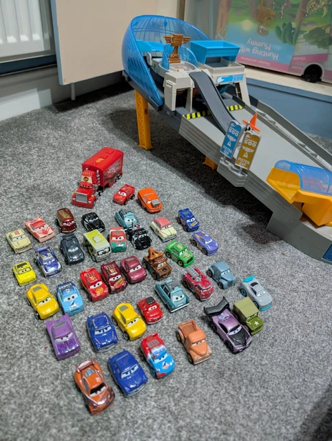 DISNEY PIXAR CARS Mini Racers Florida 500 Track Diecast with vehicles £ ...