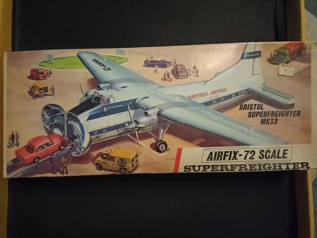 AIRFIX BRISTOL SUPERFREIGHTER MK32 Model Aircraft Kit Scale 1/72 in Box ...
