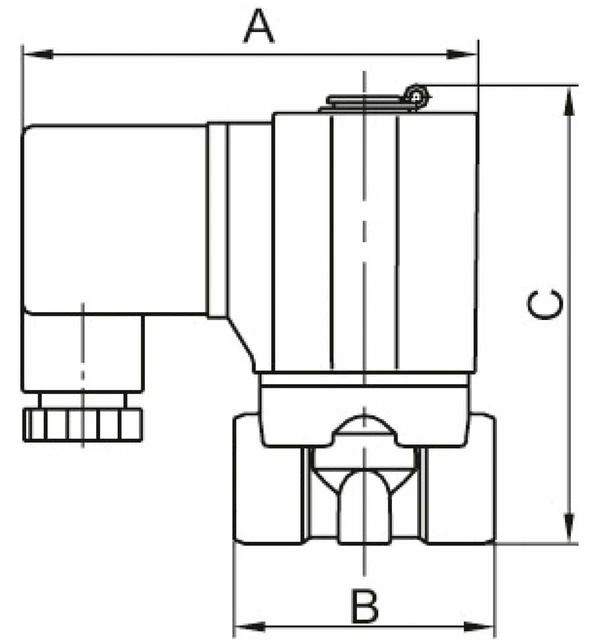 RIEGLER 2/2-WEGE-MV., MS, NO, direktg., 24 V DC, G 1/8, PN 0-7 bar EUR 91,59 - PicClick DE