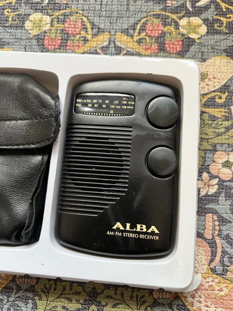 ALBA AM-FM STEREO Receiver portable radio £10.80 - PicClick UK