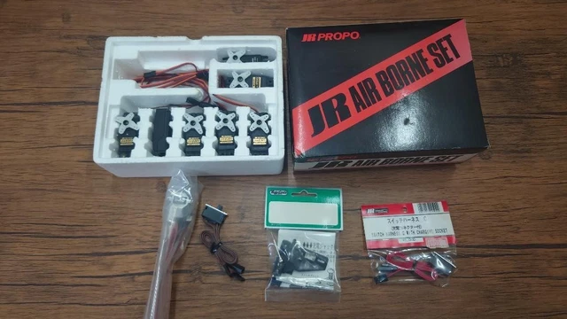 JR PROPO HELICOPTER Gyro Servo Receiver Switch Set £255.68 - PicClick UK