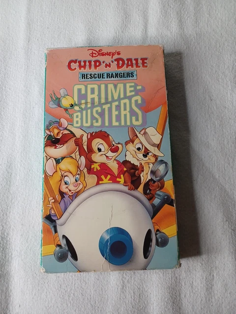 DISNEY'S CHIP N Dale Rescue Rangers Crime-Busters Vintage VHS Tape £14. ...