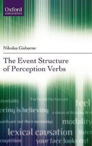 THE EVENT STRUCTURE of Perception Verbs by Nikolas B. Gisborne £102.00 - PicClick UK