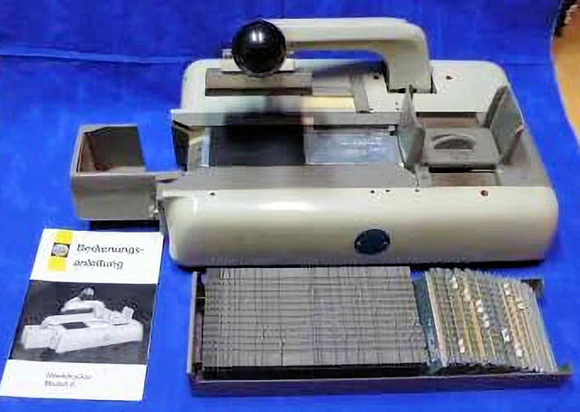 HANDDRUCKER ADREMA (CA.1970) historische Adressiermaschine EUR 50,00 ...