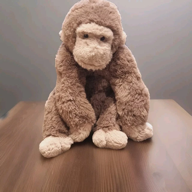JELLYCAT SMALL GREGORY Gorilla - Super Soft Monkey £139.99 - PicClick UK