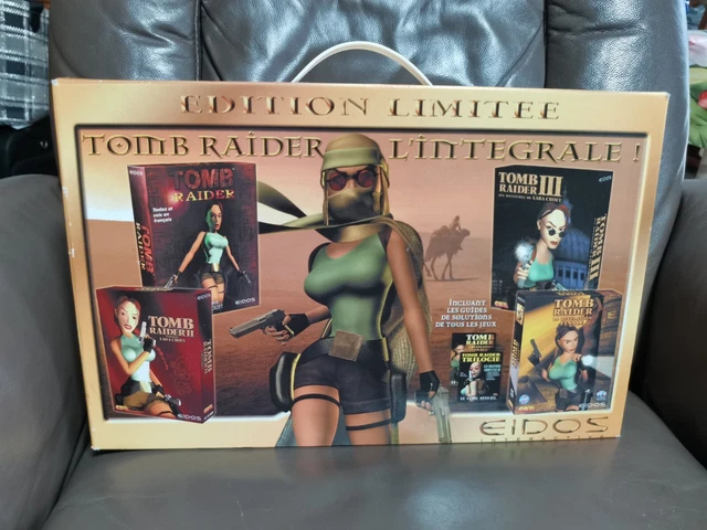 COFFRET TOMB RAIDER l'intégrale - 4 jeux pc + 2 guides EUR 200,00 - PicClick FR