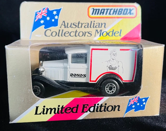 MATCHBOX DIECAST MODEL A Ford Australian Collectors Model "Chesty Bonds ...