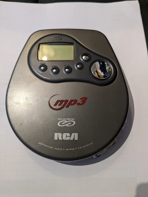 RCA PERSONAL PORTABLE Compact Disc CD Player MP3 Model RP 2480 Untested ...