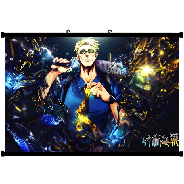 ANIME POSTER JUJUTSU Kaisen Nanami Kento Wall HD Scroll Poster 60*40cm ...