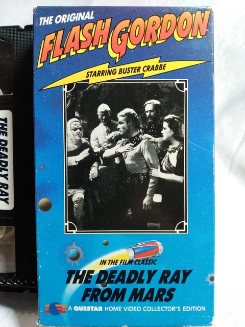 FLASH GORDON: THE Deadly Ray from Mars (VHS) £4.70 - PicClick UK