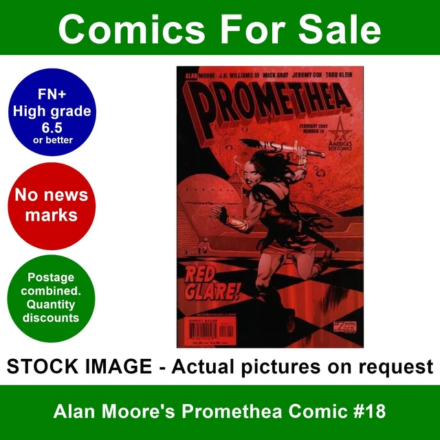 ALAN MOORE'S PROMETHEA Comic #18 comic - FN/VFN clean 01 Feb 2002 EUR 7 ...