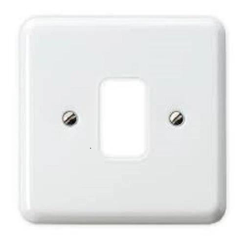 MK GRID PLUS Switch White Wall Front Plate Single Module Modular K3491 ...