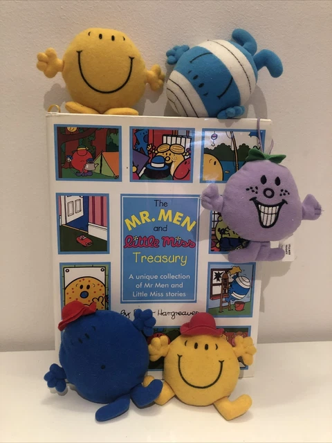 MCDONALDS HAPPY MEAL Toy Mr Men Little Miss Plush Soft Toy Bundle Happy ...
