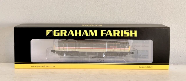 GRAHAM FARISH 371-135DB Class 31 31423 Intercity Mainline Livery MIB! £ ...