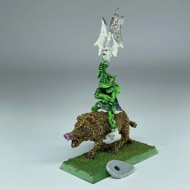 ORC BOAR BOY - Orcs & Goblins - Warhammer Fantasy Citadel Metal X14249 ...